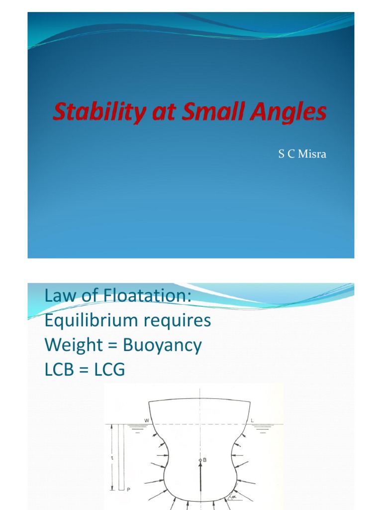 Microsoft PowerPoint - Stability at Small Angles (Compatibility Mode ...