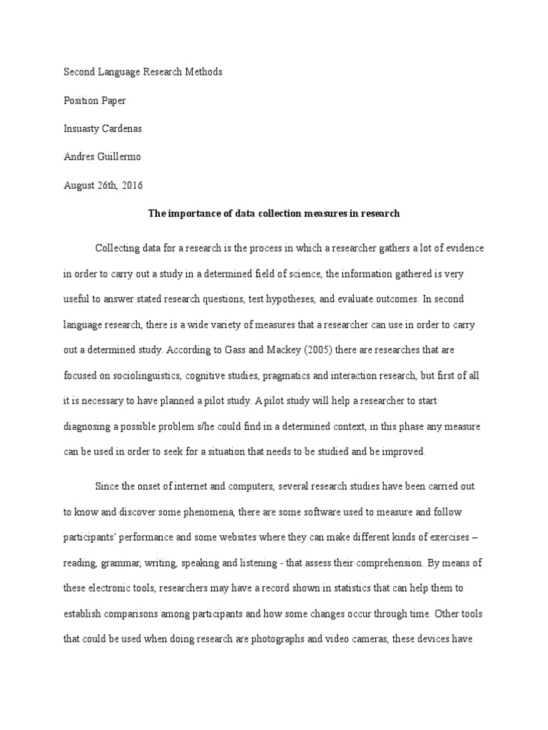 Second Language Research Methods | PDF | Curriculum | Data