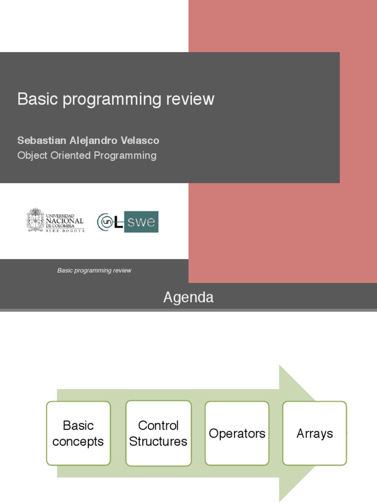 00S Basic Programming Review | PDF | Computer Programming | Algorithms