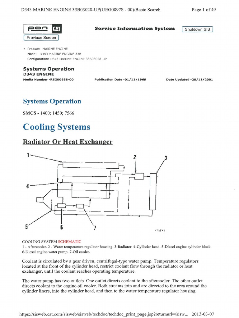 Systems Operation D343 | PDF