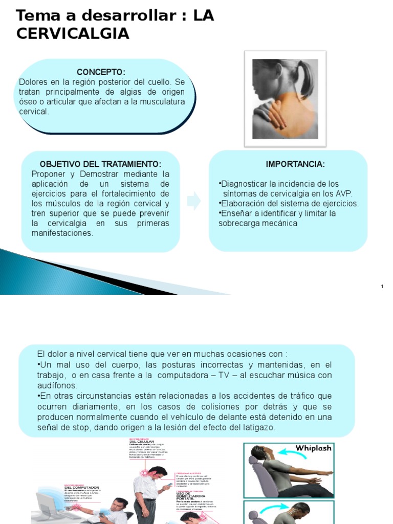 Cervicalgia | PDF