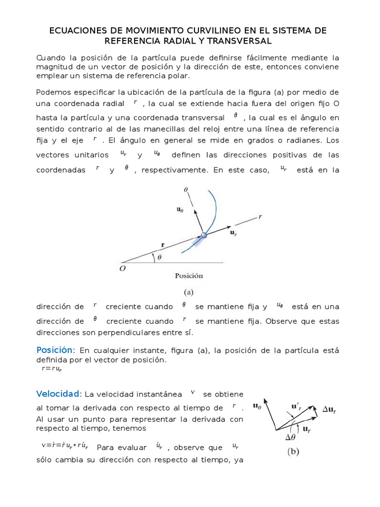 05. Radial y Transversal | Aceleración | Velocidad