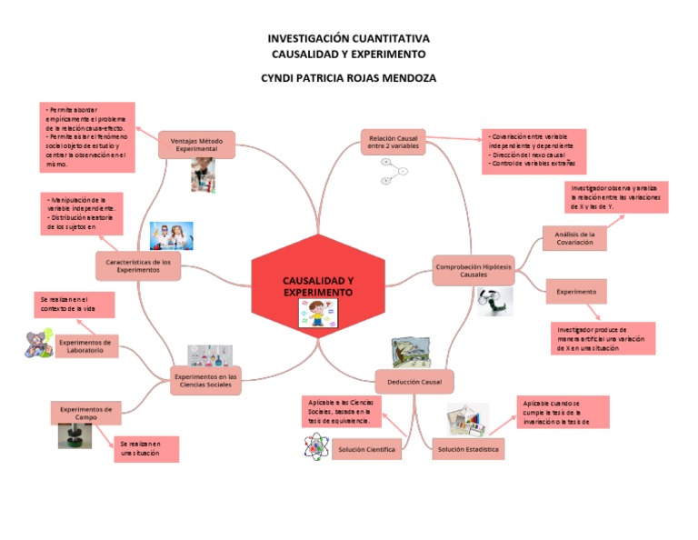 Mapa Mental - Causalidad y Experimento | PDF