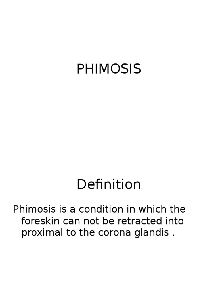 Phimosis n Paraphimosis | Urology | Medical Specialties