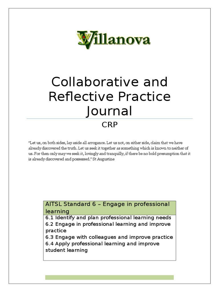 Collaborative Reflective Teaching Guide | PDF | Reflective Practice ...