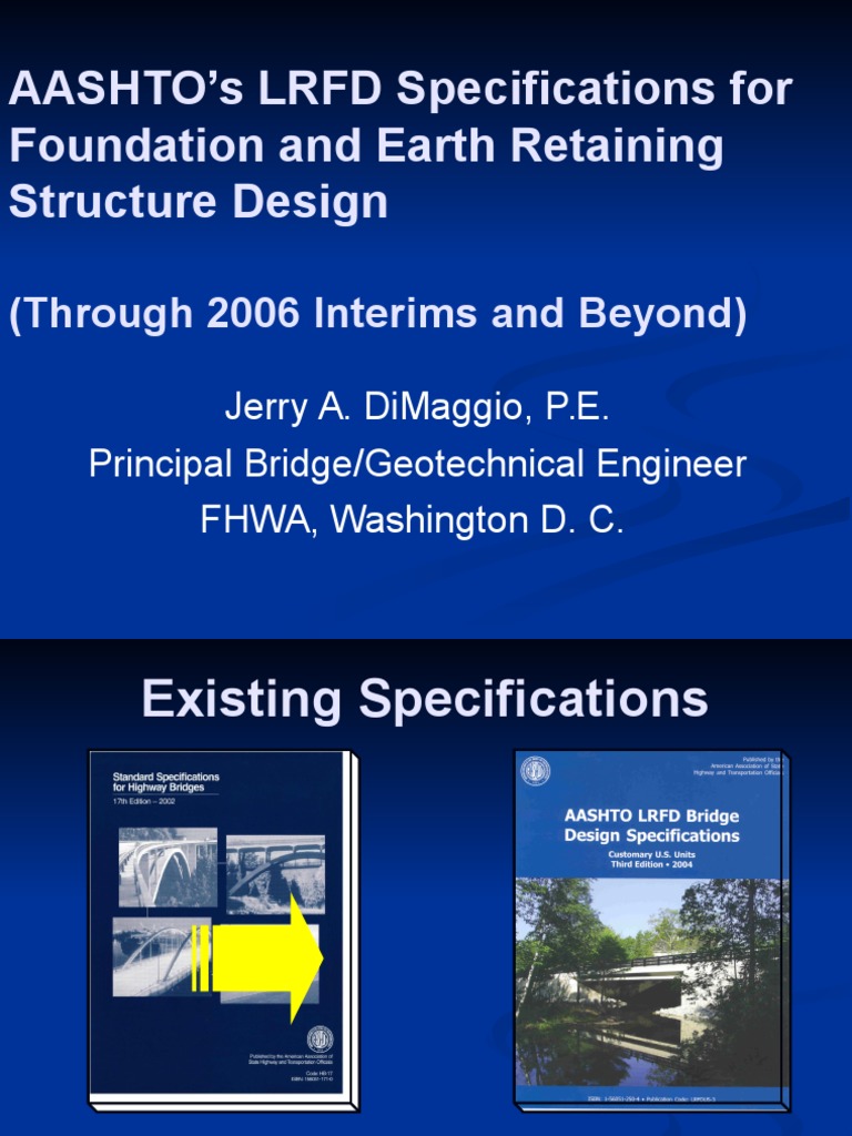 Aashto LRFD | PDF | Deep Foundation | Building