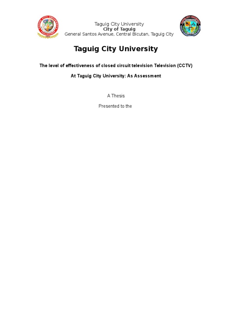 Table of Contents (THESIS) | PDF