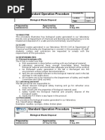 Hazardous Material Management Sop | Hazardous Waste | Dangerous Goods