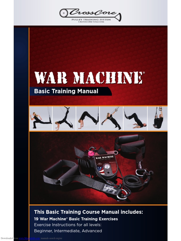 War Machine Training Manual | PDF | Arm | Foot