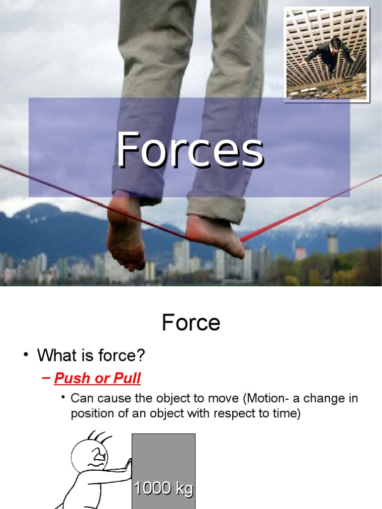 Balanced and Unbalanced Forces | PDF | Acceleration | Force