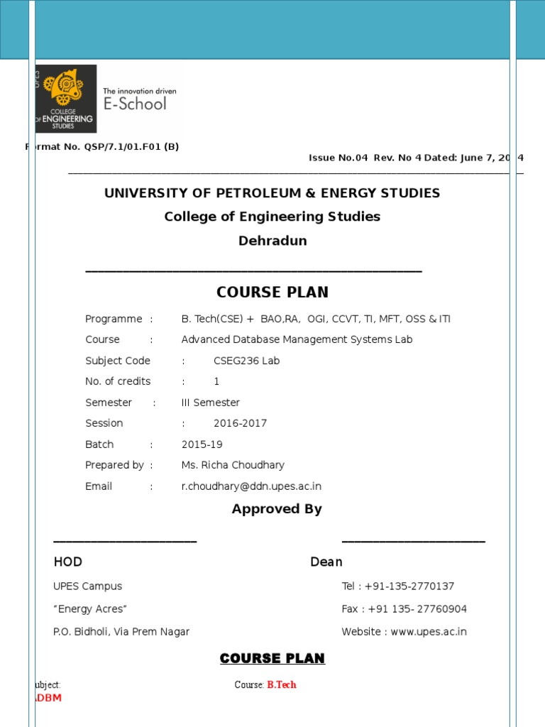 Adbms Lab Manual | PDF | Pl/Sql | Computer Programming