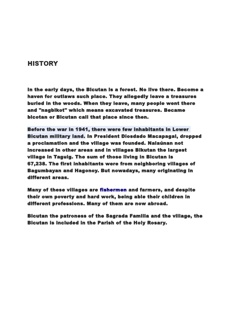 Introduction HISTORY | PDF