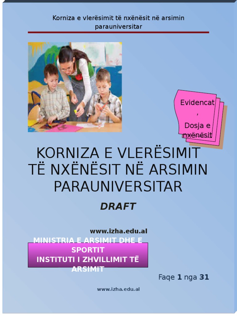 Korniza e Vleresimit | PDF