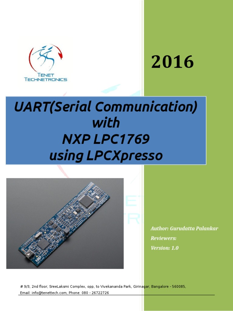 UART Communication in LPC1769 | PDF | Microcontroller | Electronic Engineering