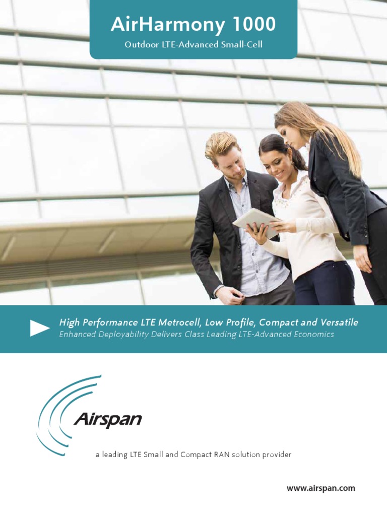 Airharmony 1000 April 2016 LR | PDF | Lte Advanced | Lte ...