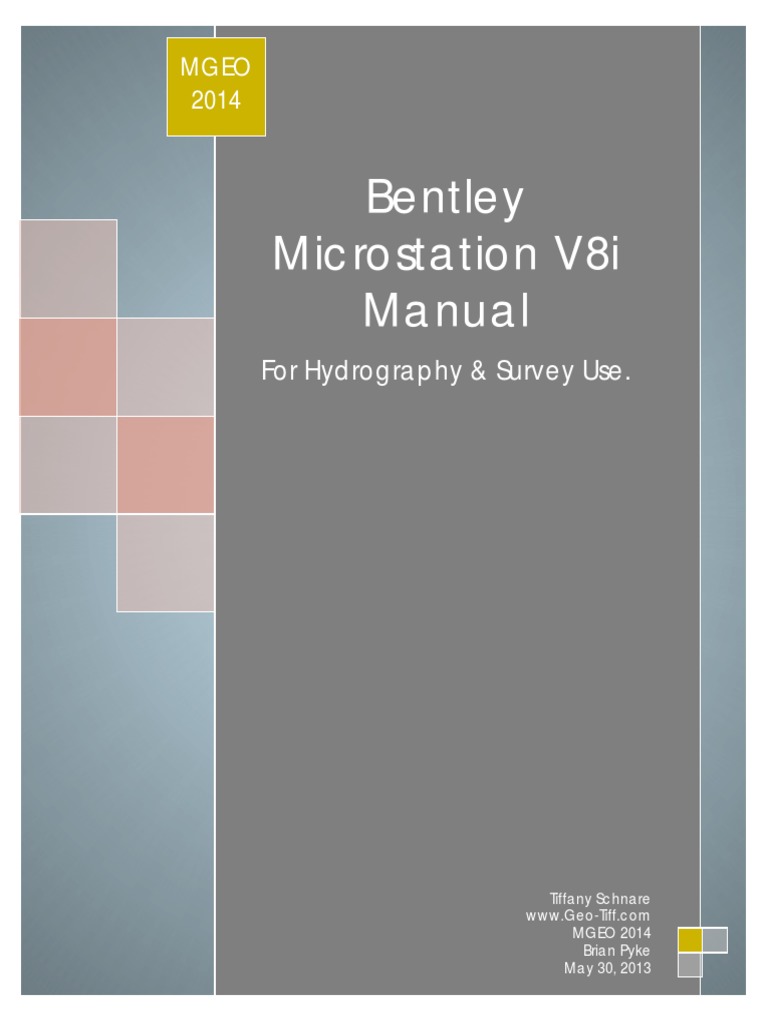 Bentley Microstation V8i User Manual | PDF | Button (Computing ...
