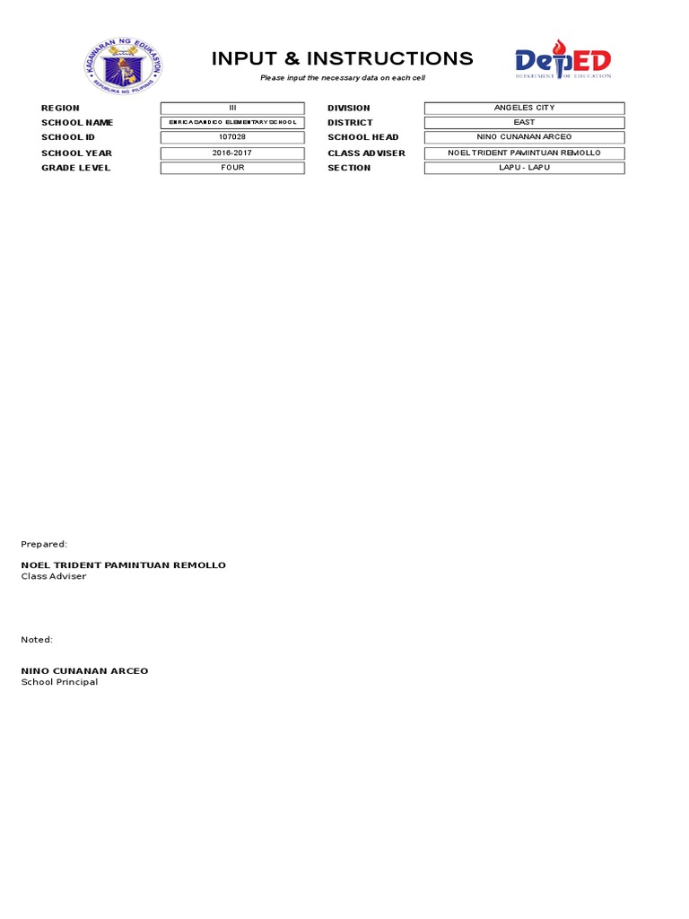 AUTOMATED Grading Sheet & List of Top Ten With Certificates | PDF