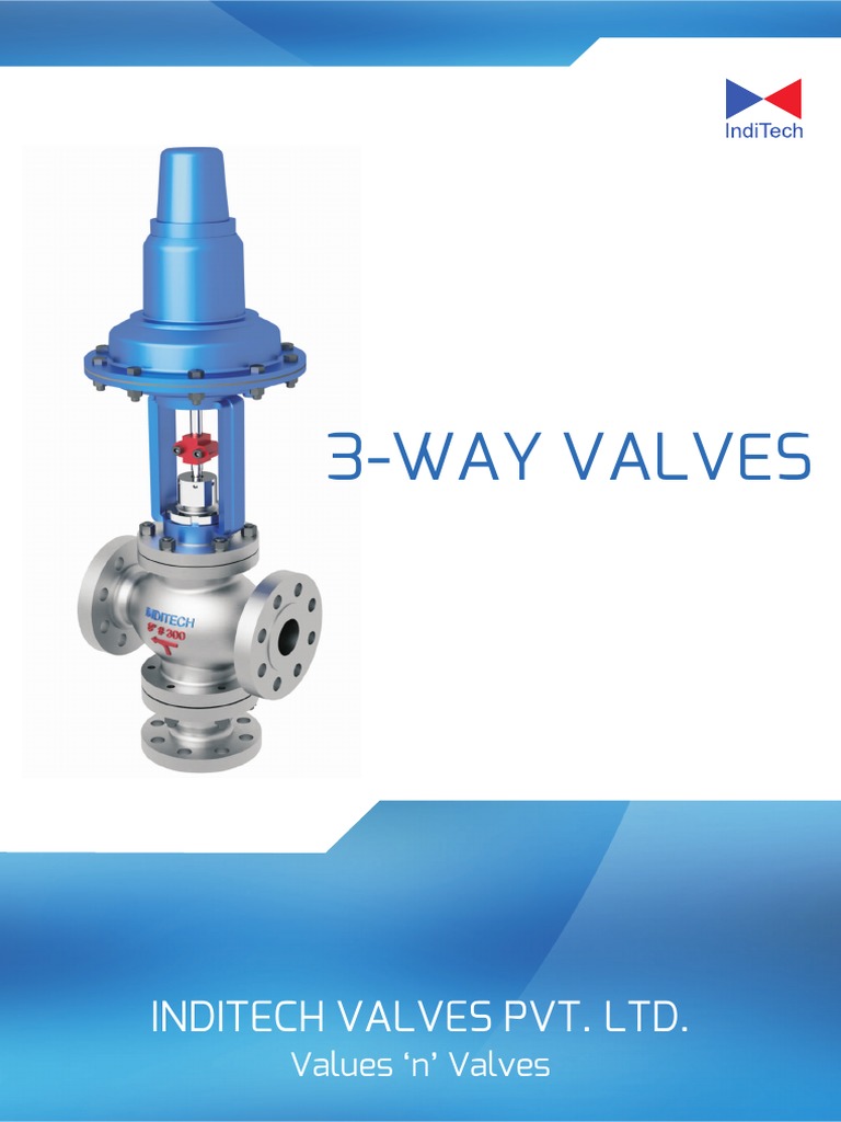 IndiTech 3-Way Valve Catalog | PDF