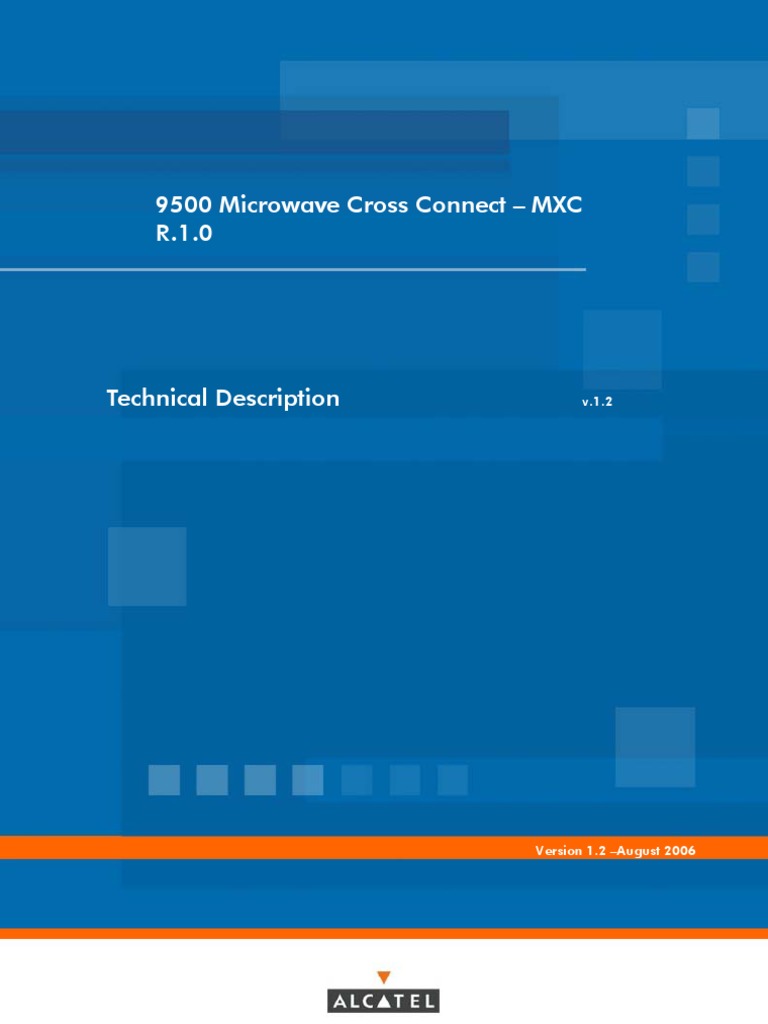9500 MXC Technical Description PDF | PDF | Ethernet | Network Switch