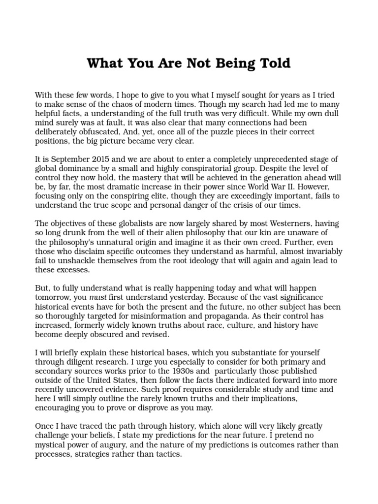 Origins of the White Man Explained | PDF | Homo | Spirituality