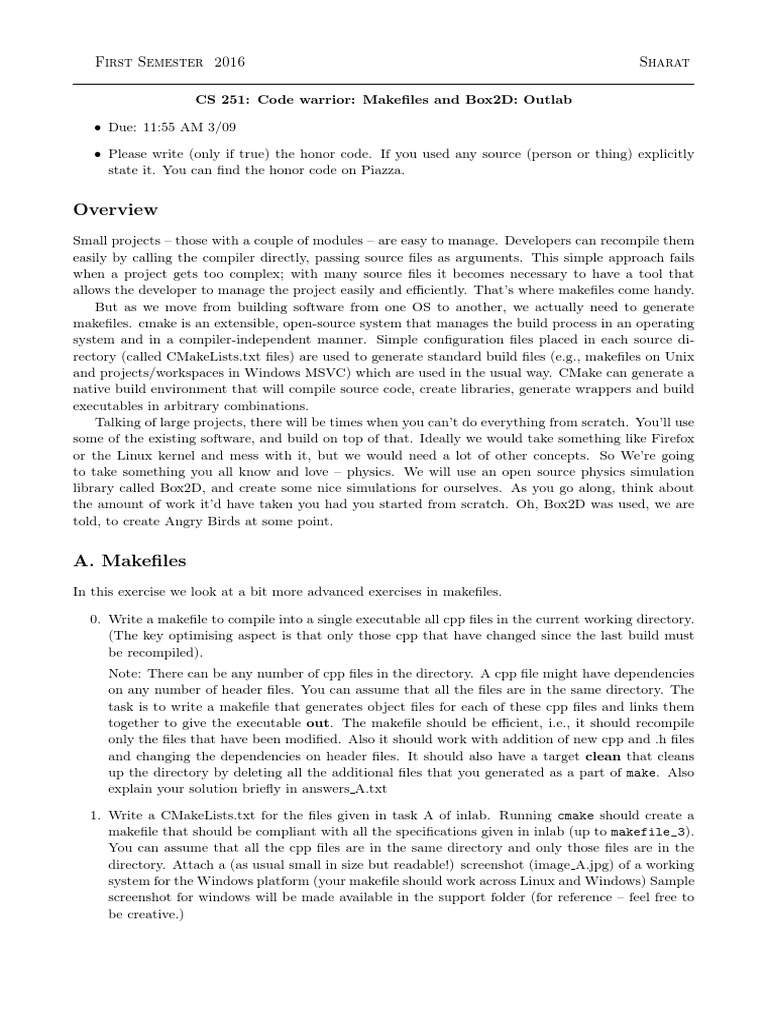 Outlab PDF | PDF | Source Code | Library (Computing)