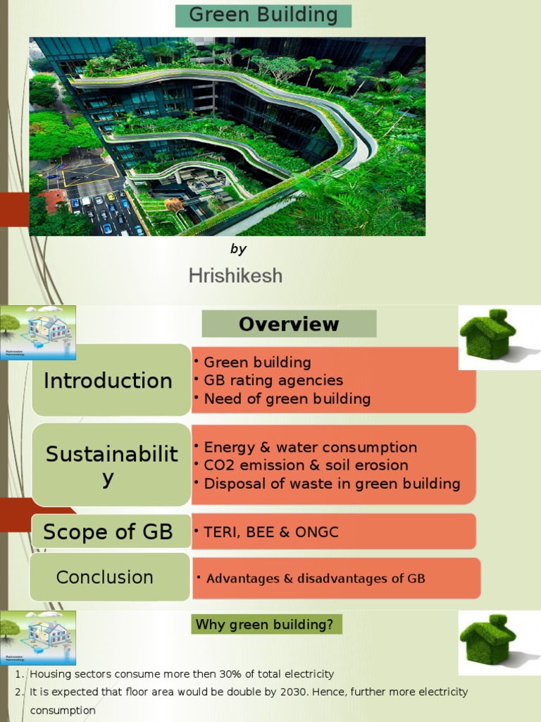 presentation on Green Building | Green Building | Waste