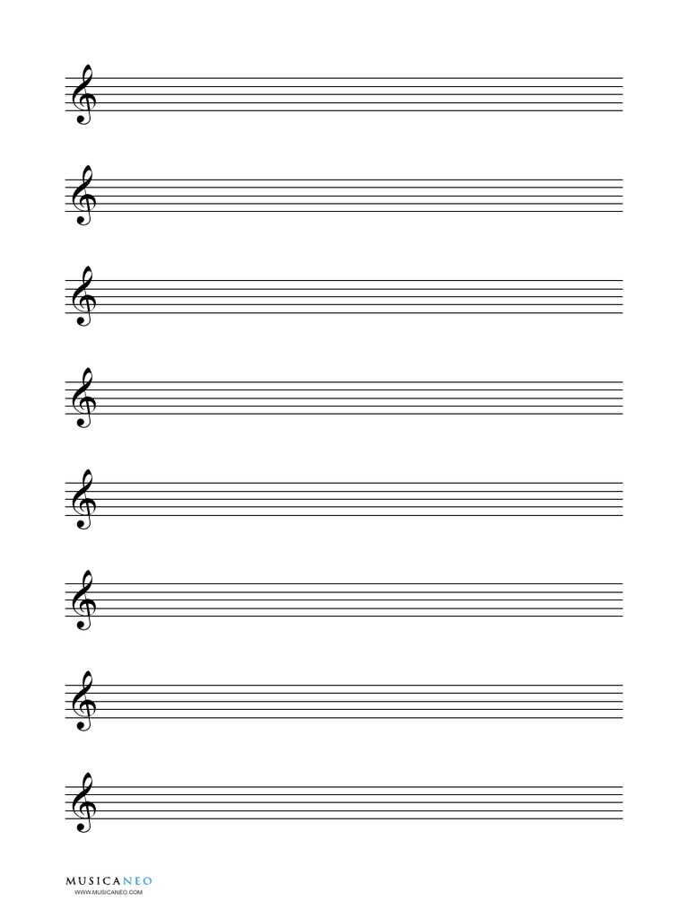 Partitura Vazia PDF | PDF