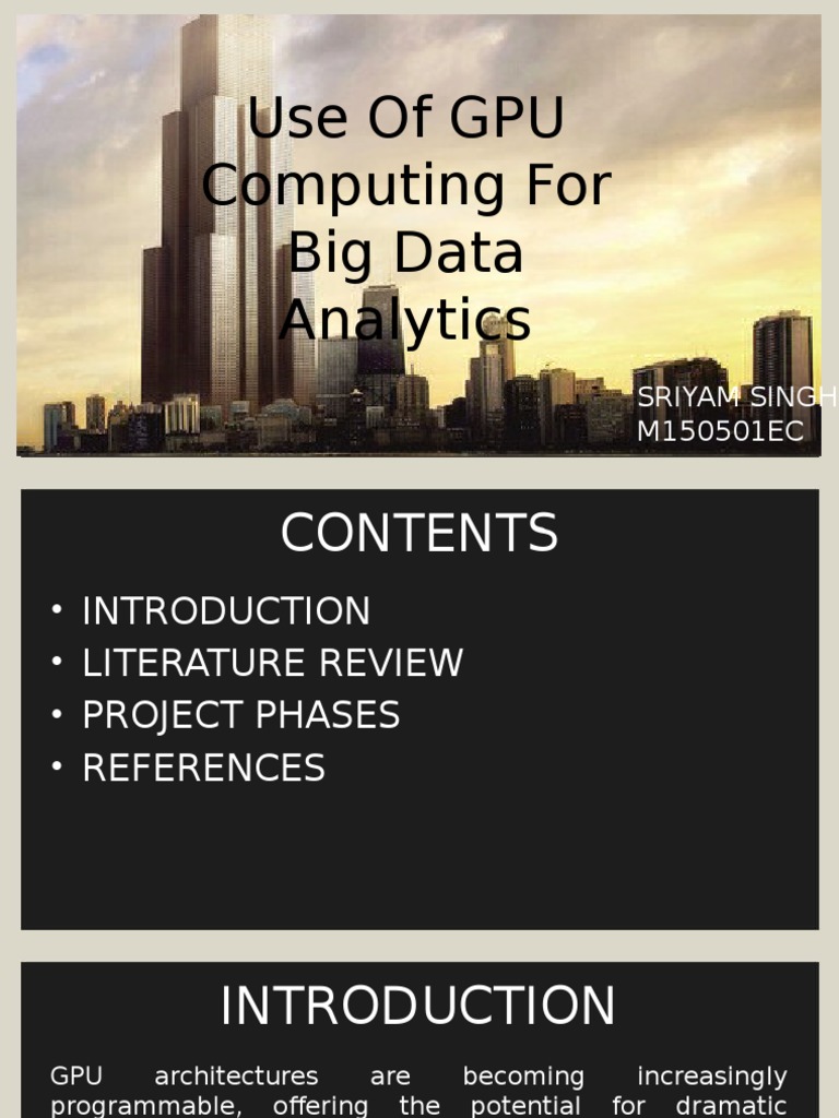 Gpu PPT | PDF | Graphics Processing Unit | Parallel Computing