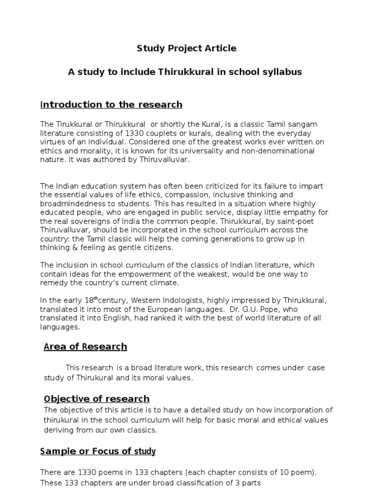 Thirukural | Download Free PDF | Teaching And Learning | Further Education