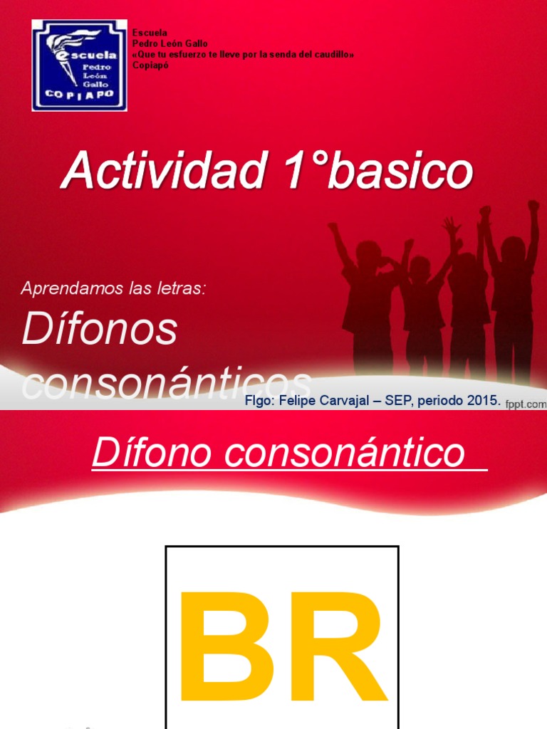 Aprendamos Dífonos Consonánticos | PDF | Artes del Lenguaje y Comunicación