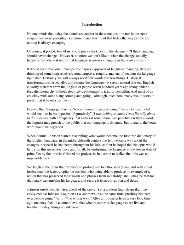 Excerpt From "Words On The Move" by John McWhorter | PDF | Dictionary | English Language