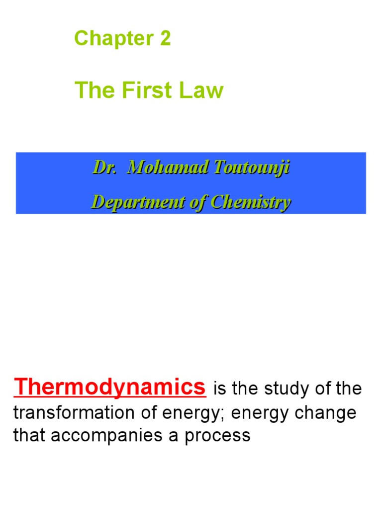 Chapter 2 (PHY) | PDF | Enthalpy | Heat