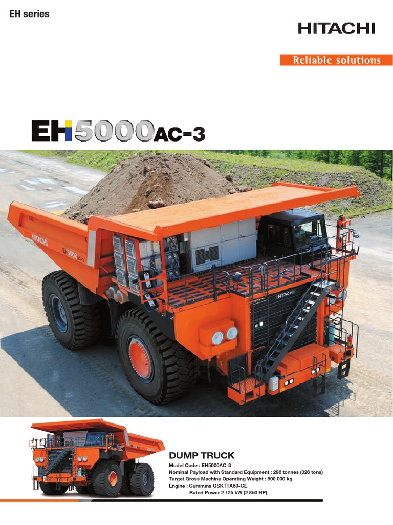 Camiones Hitachi 2 | PDF | Brake | Suspension (Vehicle)