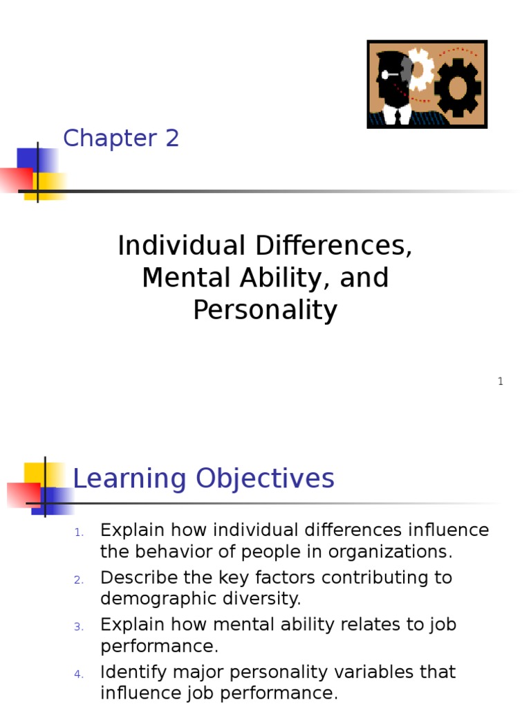 CHAPTER 2-Individual Differences Mental Ability and Personality | PDF | Emergence | Metaphysics ...