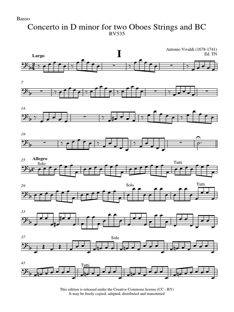 PMLP59201-Vivaldi Concerto - In.d.minor - RB535.for.2.Oboes - Strings.and - BC.Van ...