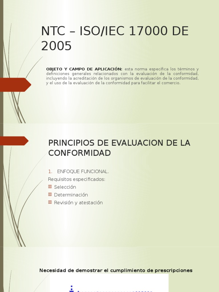 NTC 17000-17020 Presentacion Final | PDF