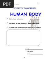 Respiratory System Cut and Paste Activity | PDF | Foreign Language Studies