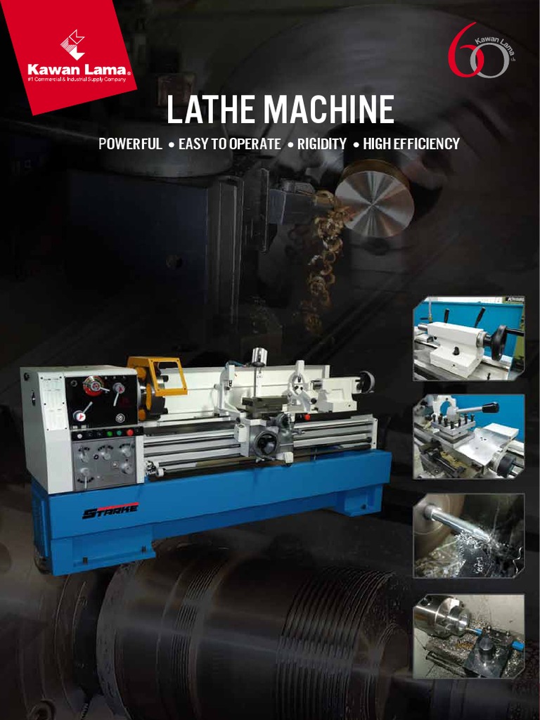 Lathe Machine | PDF | Gear | Industrial Equipment