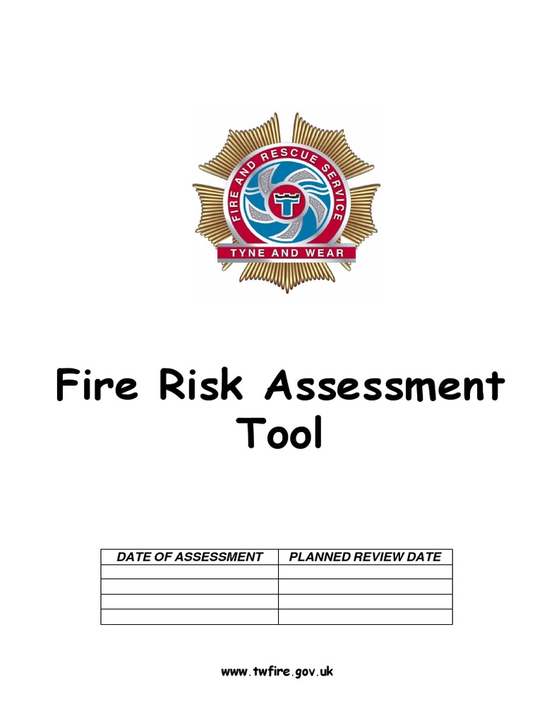 Fire Risk Assessment Tool | PDF | Fire Safety | Risk