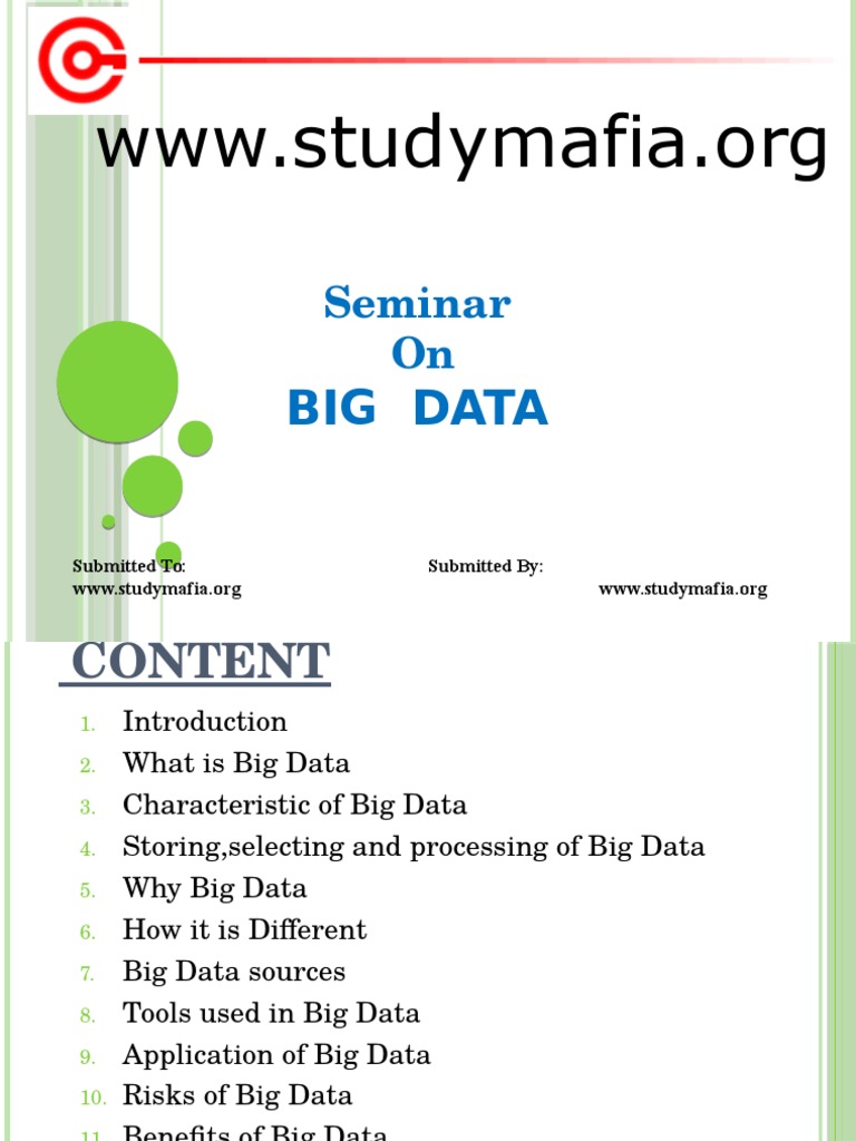 Big Data | PDF | Big Data | Apache Hadoop