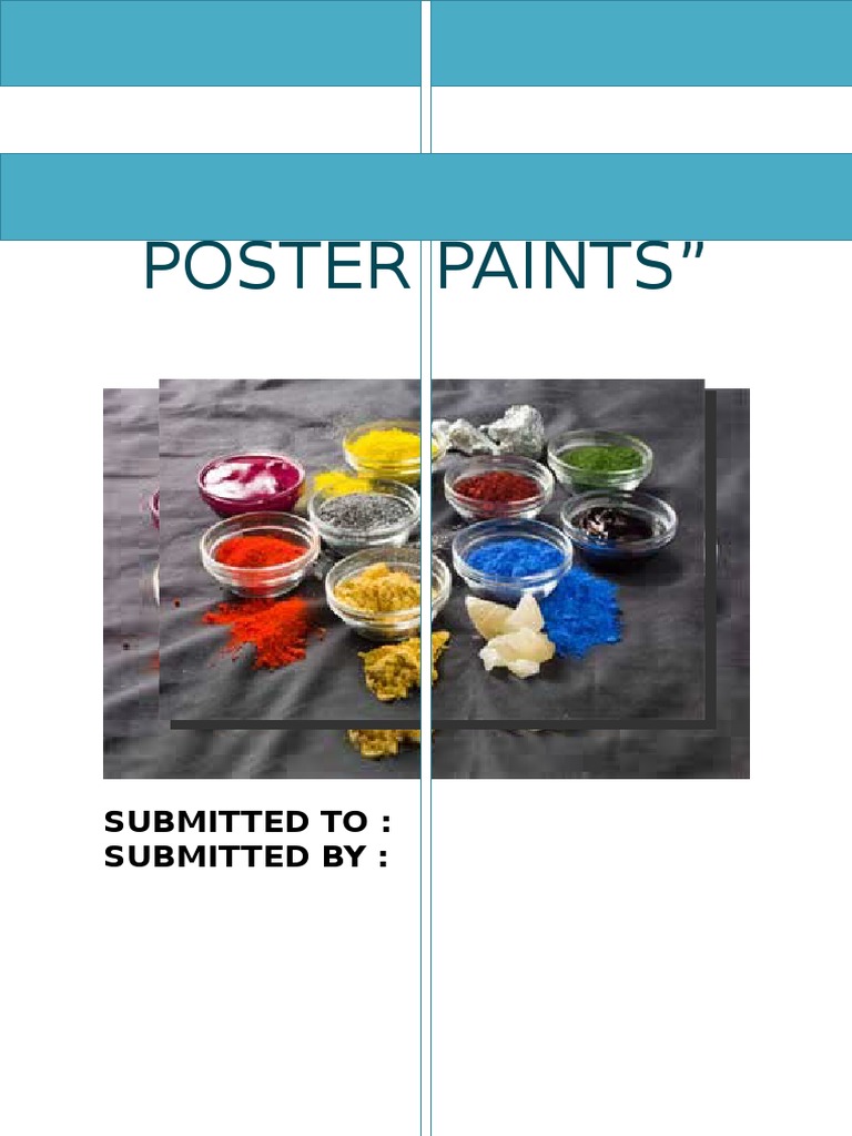 Poster Paints | PDF | Cyanide | Paint