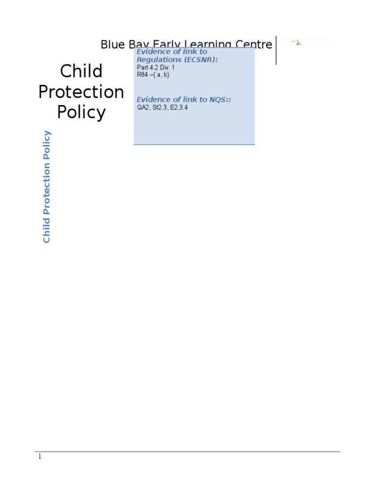 Child 20protection 20policy BB 2012 | PDF | Child Protection | Child ...