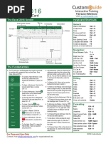 Excel Quick Reference 2007 | PDF | Microsoft Excel | Human–Computer Interaction