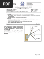 Structural Analysis Problems and Solutio PDF | PDF | Beam (Structure ...