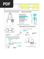 Chequered Plate Design Calculations | PDF | Bending | Beam (Structure)