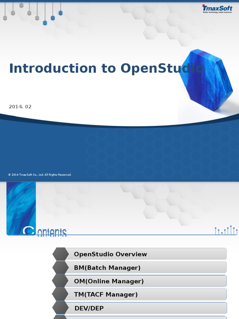 OpenStudio Product Overview 1 en | PDF | Web Server | Internet & Web