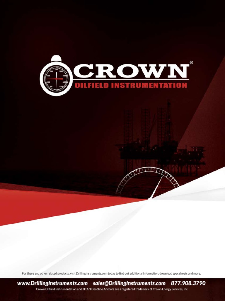Crown Instrumentation Product Brochure | PDF