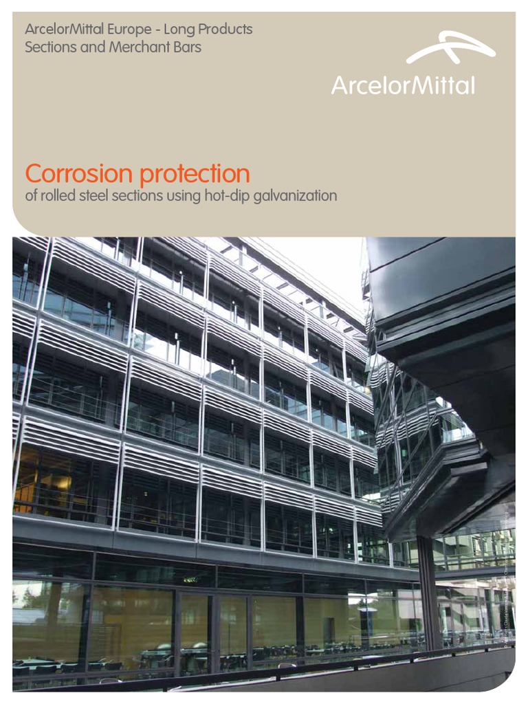Corrosion Protection: Arcelormittal Europe - Long Products Sections and Merchant Bars | PDF ...