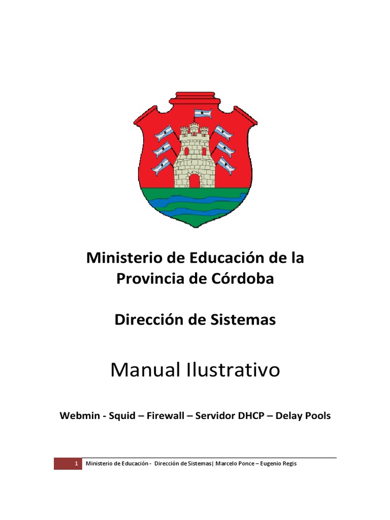 Webmin Squid Firewall Servidor DHCP Delay Pools PDF | PDF | Servidor ...