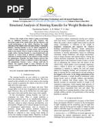 Design and Analysis of Pedal Box With Braking System | PDF | Composite ...